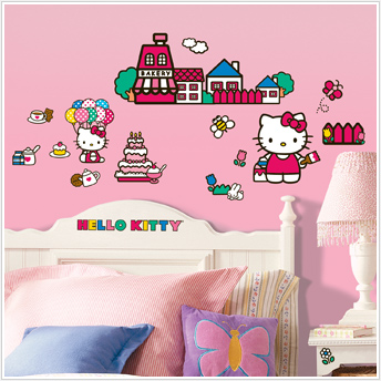 Wall Sticker Outlet: New World of Hello Kitty Wall Stickers!