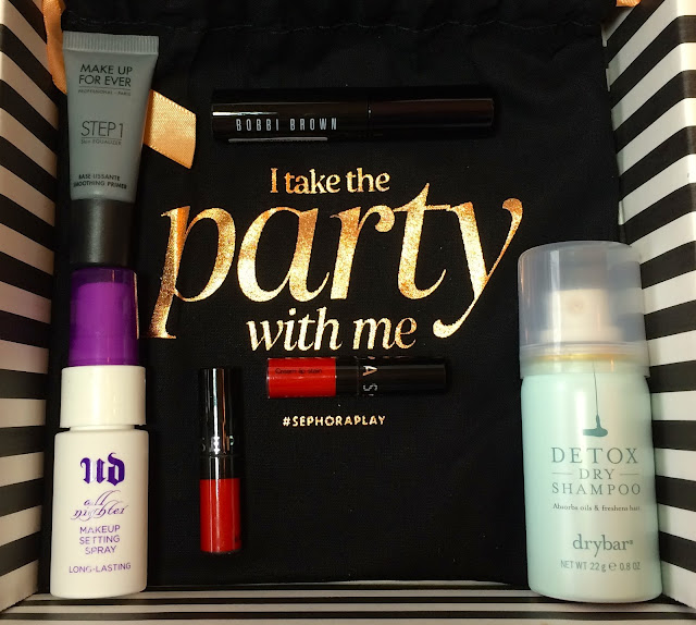 Play! by Sephora Subscription Box Review - December 2016 - Blue Skies ...