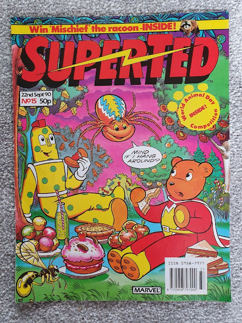 Boys Adventure Comics: UPDATED: Superted - Marvel UK