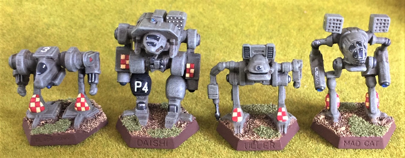 The Owl Bear's Lair: Battletech clan mechs/Mech dei Clan di Battletech