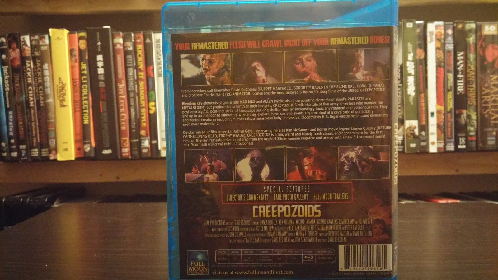 One of the Better Aliens Knock-Offs: Creepoziods (Full Moon) Blu-ray ...
