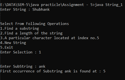 Find A Substring | Find A Length of The String | Find A Particular ...