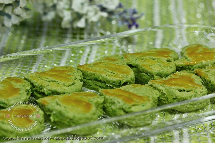 HomeKreation - Kitchen Corner: Green Peas Cookies (Biskut Kacang Peas ...