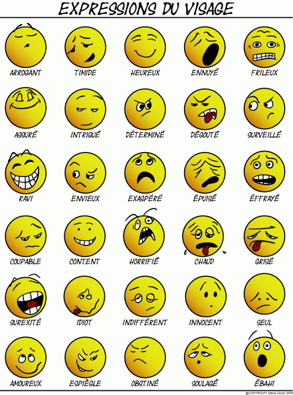 TICs en FLE: Apprenez à exprimer les émotions , les sentiments