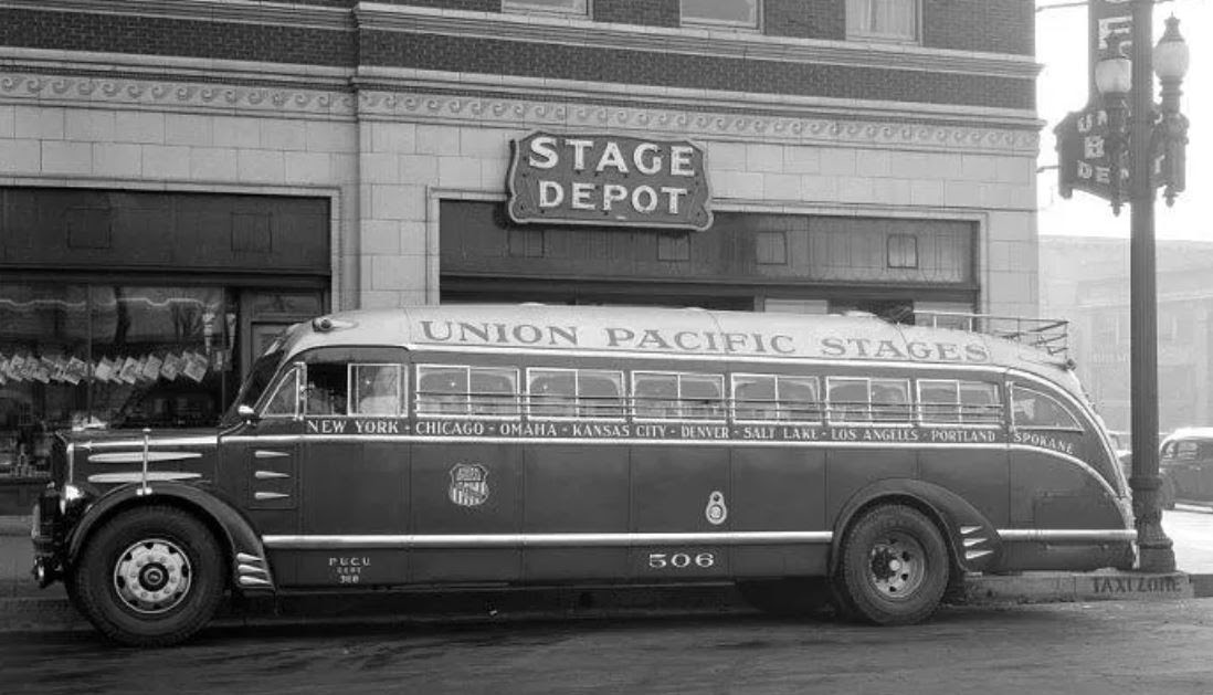 Just A Car Guy: Union Pacific had it's own bus service to offer ...