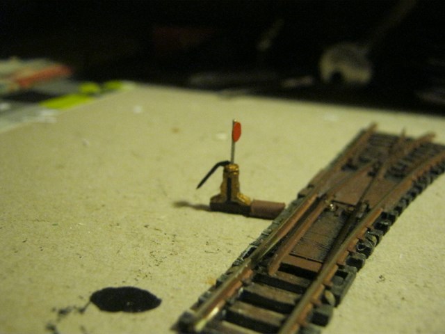 TRAIN LAYOUTS AND SMALL SCALE MODELS: Railroad Switch Stand