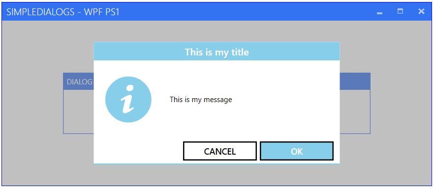 Modern dialog with PowerShell and WPF | Syst & Deploy Modern dialog with PowerShell and WPF | Syst & Deploy