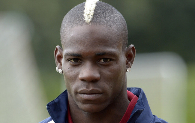 Mario Balotelli Mohawk Hairstyles
