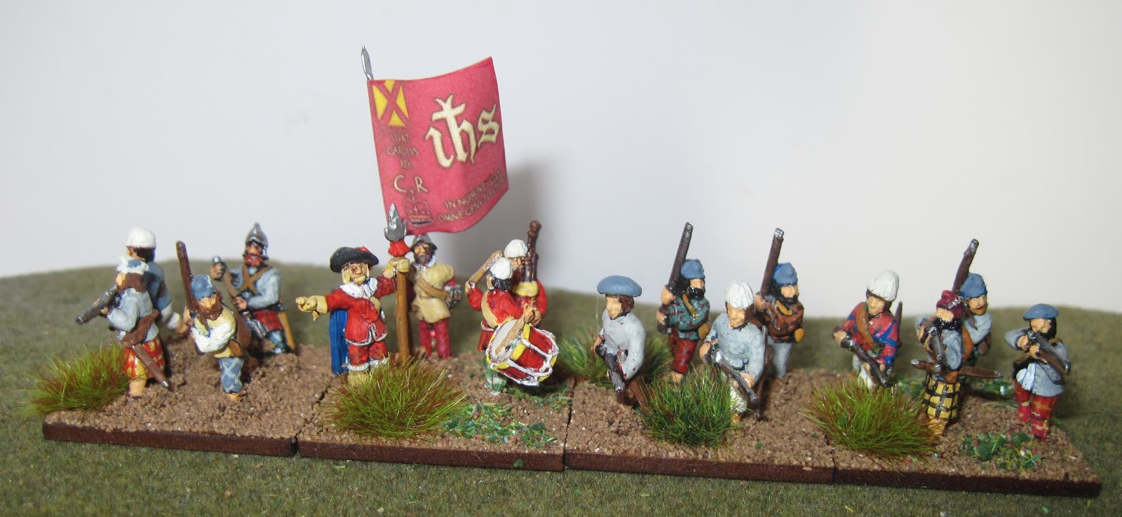 You do not know the North : Montrose's Irish Brigade in 15mm complete