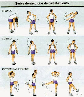 Activación física y calentamientos