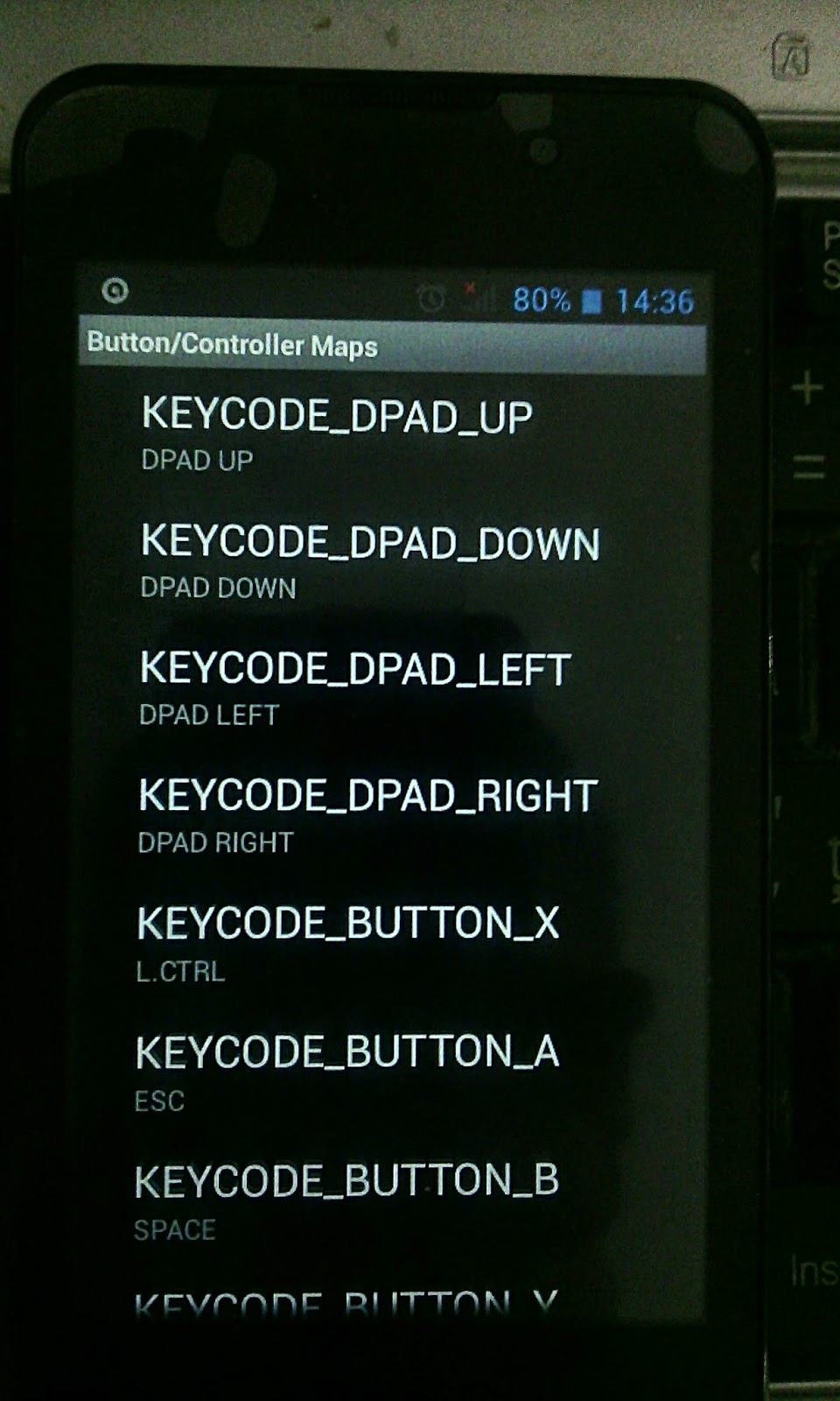 DosBox Turbo tutorials: GamePad with virtual keyboard and dpad