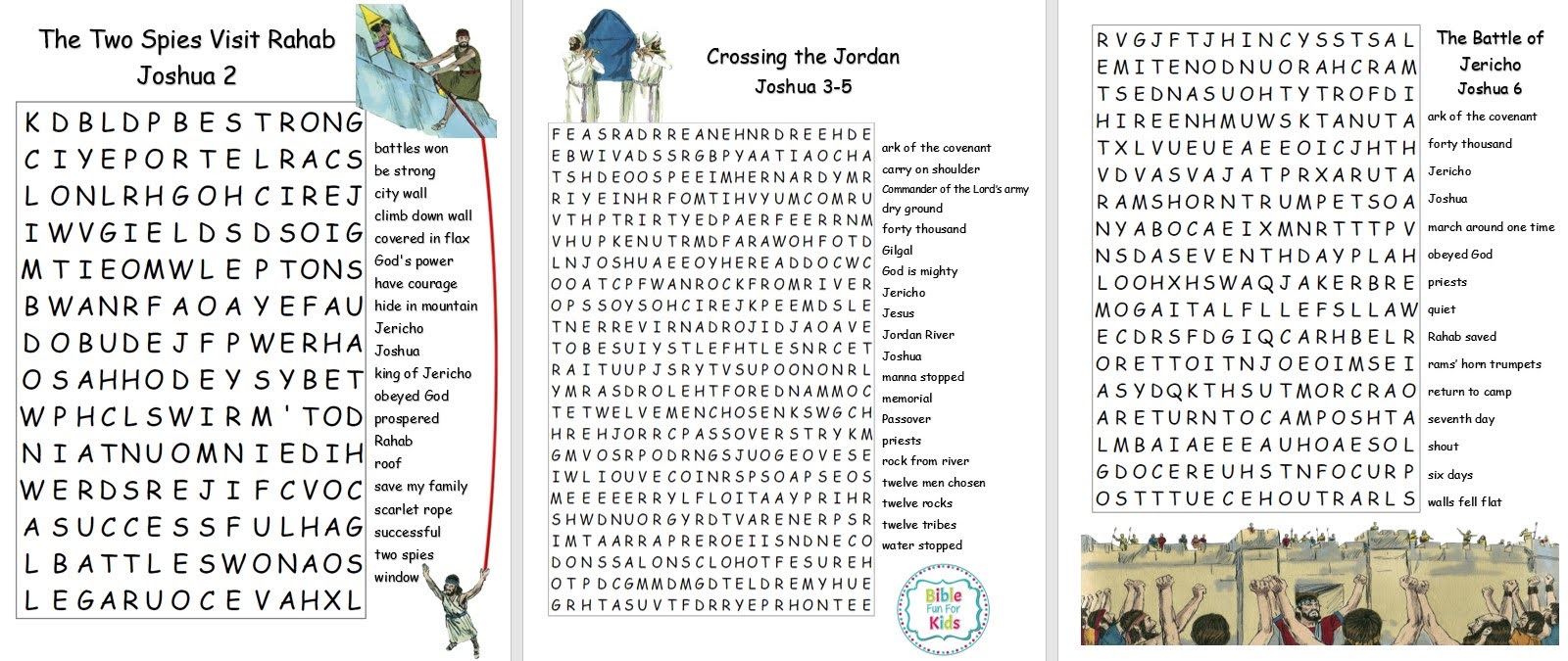 The March Around Jericho | Bible Fun For Kids