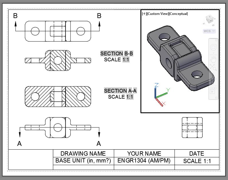 ENGR 1304: Ch4 - Sectional Views