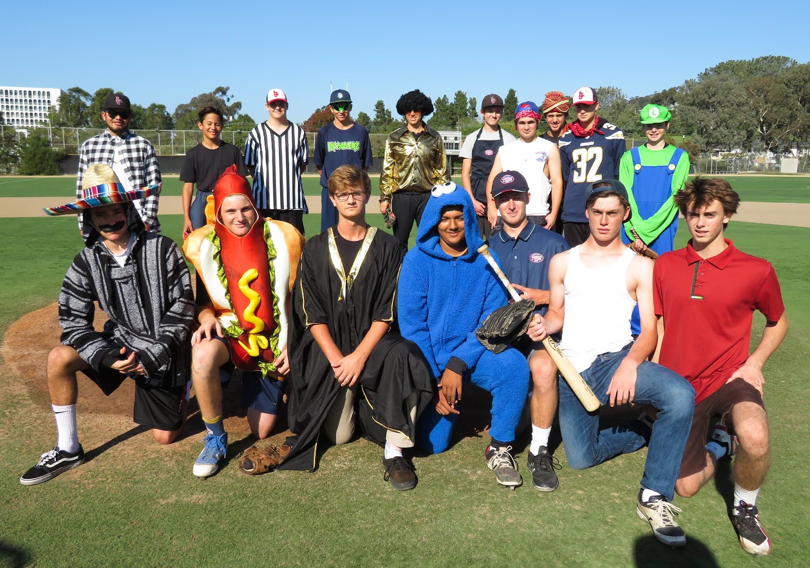 The Pipeline: LJ baseball: Costume dress-up scrimmage 10/30