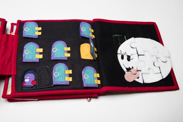 The Quiet Book Blog: Misty's Super Mario Quiet Book