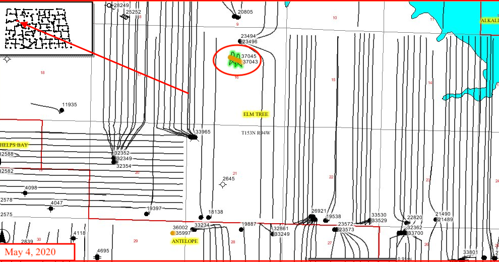 The Million Dollar Way (The Bakken Oil Blog): NDIC Map Still Shows Two ...