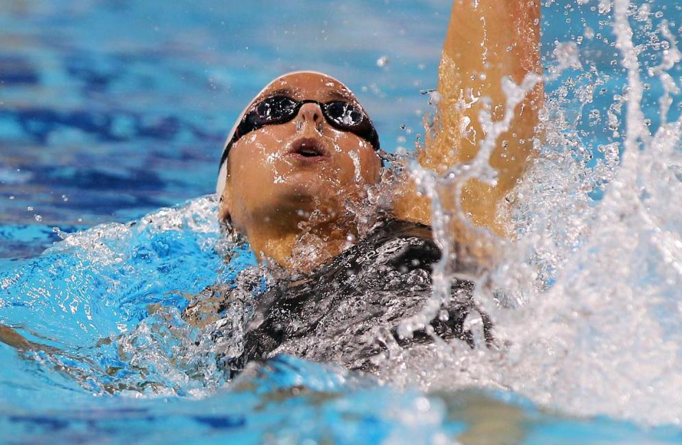 Natación.: natación, estilo espalda o dorso