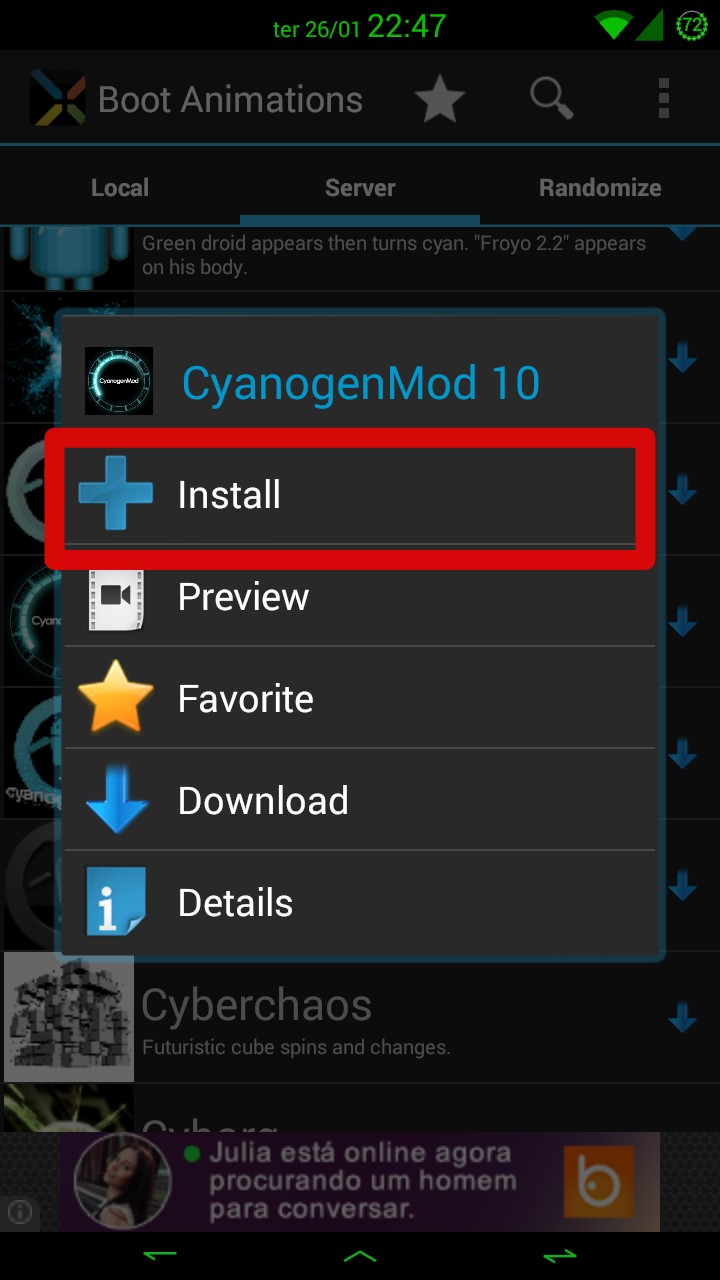 Como Mudar a Bootanimation do Android [Root]