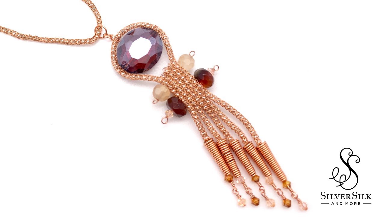 Inspirational Wire Mesh Jewelry Tutorials Using SilverSilk / The ...