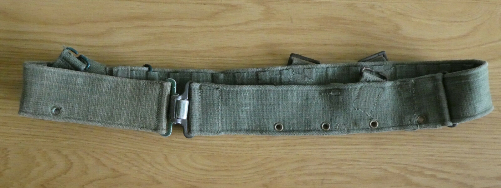 Webbingbabel: British 1944 Pattern Webbing Waist Belt 1945 dated
