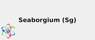 Atomic Symbol for Seaborgium (& Cool facts: Sources, Color, Uses and ...