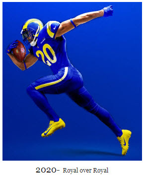 Pro Football Journal: Rams Likely To Wear Grey over Yellow (Bone over ...