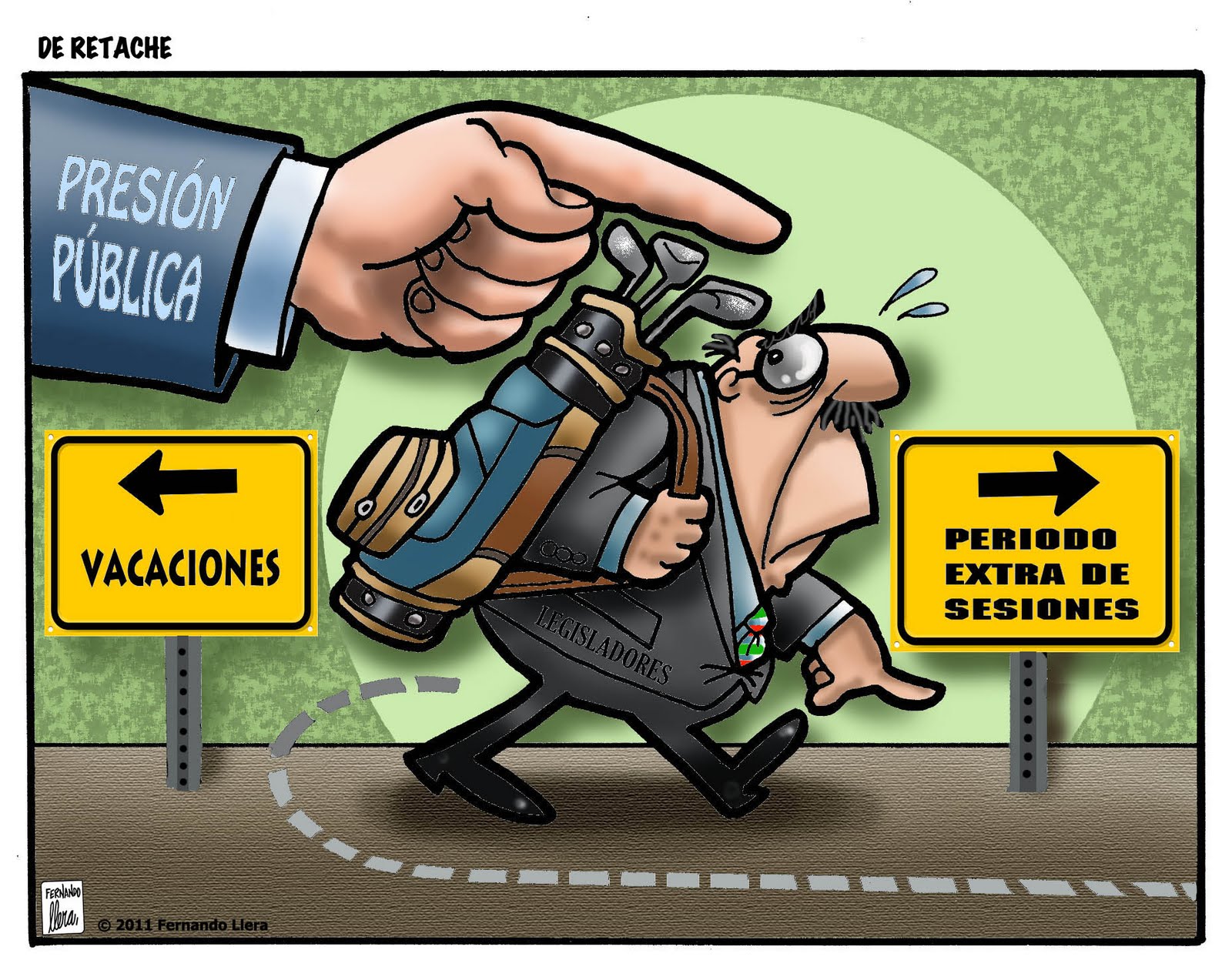 Fernando Llera Blog Cartoons: Public outcry forces Congressmen back to ...