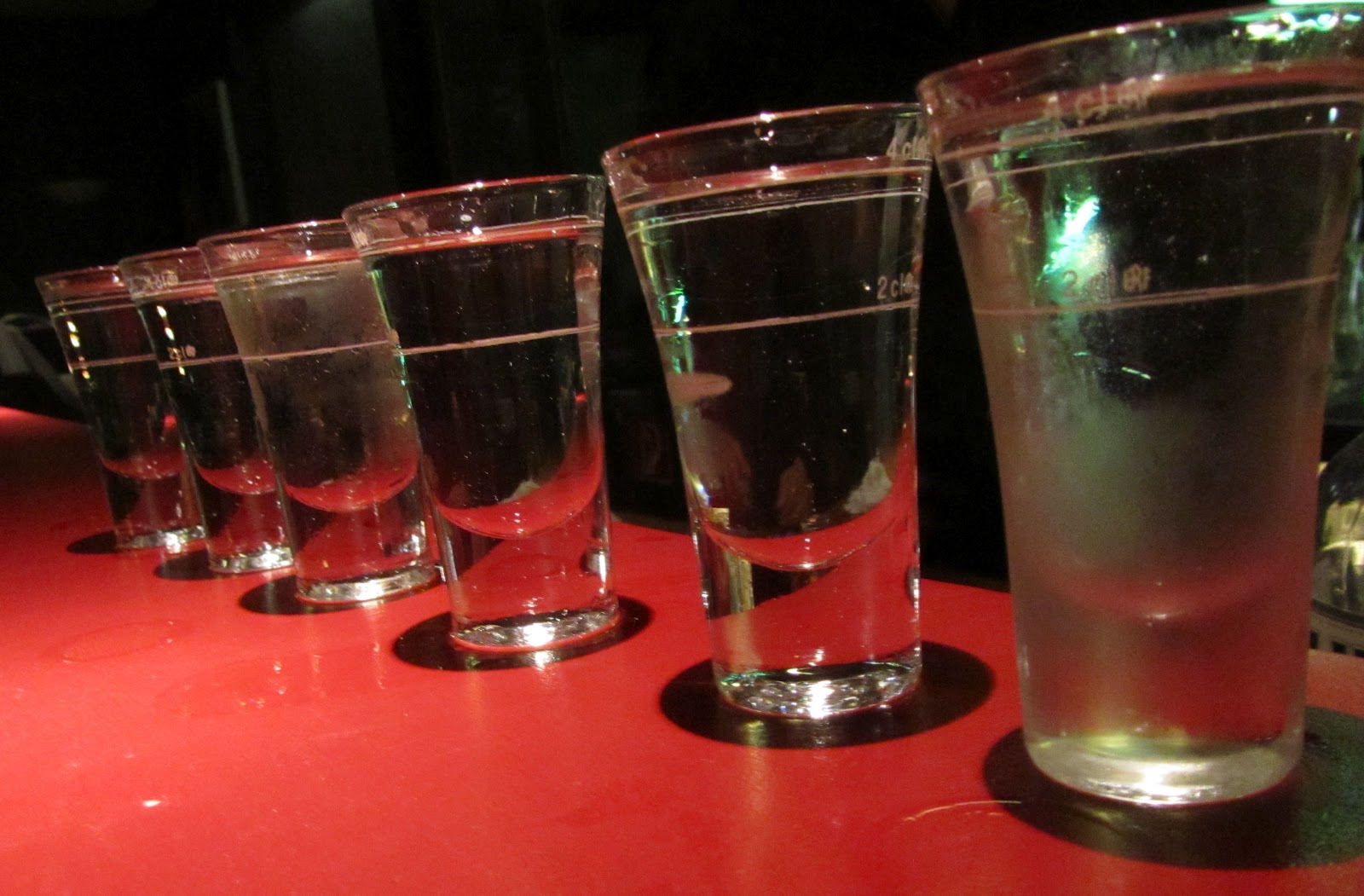 Divertidos Shots com Absinto