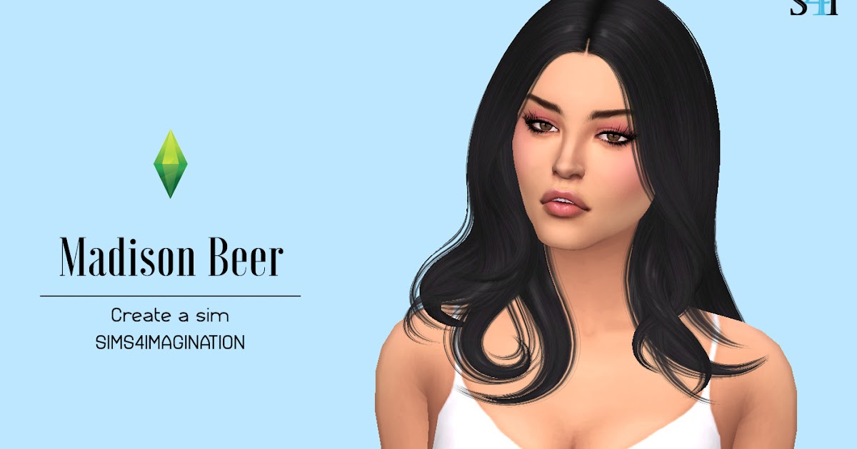 My Sims 4 CAS: Madison Beer - Imagination Sims 4 CAS