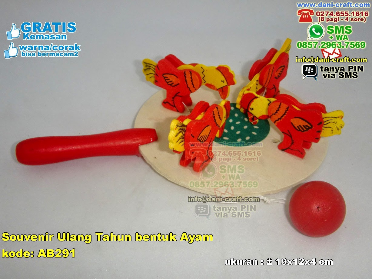 Souvenir Ulang Tahun Bentuk Ayam | Souvenir Pernikahan