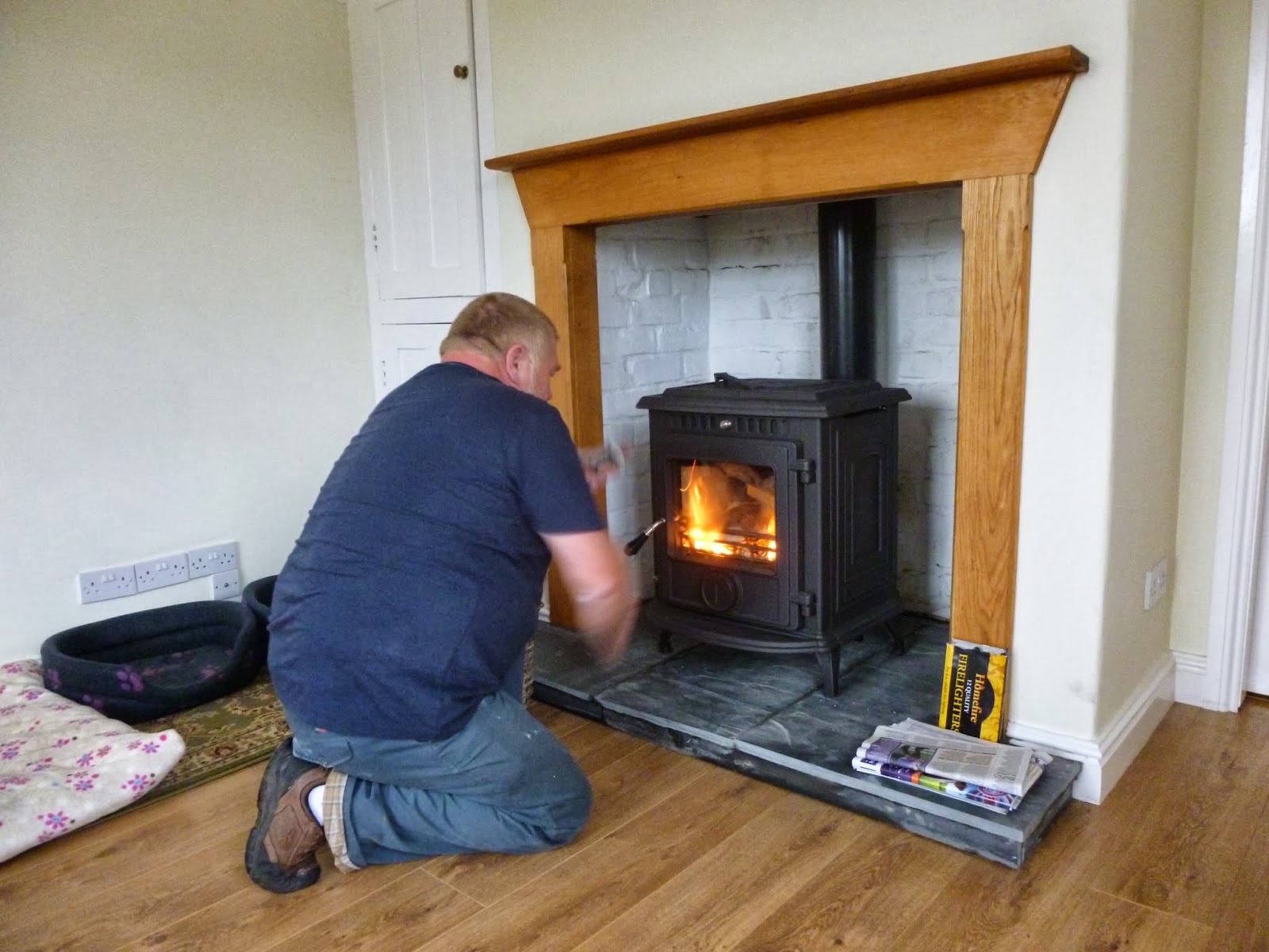 Our New Life in the Country: First the Log Burner ....