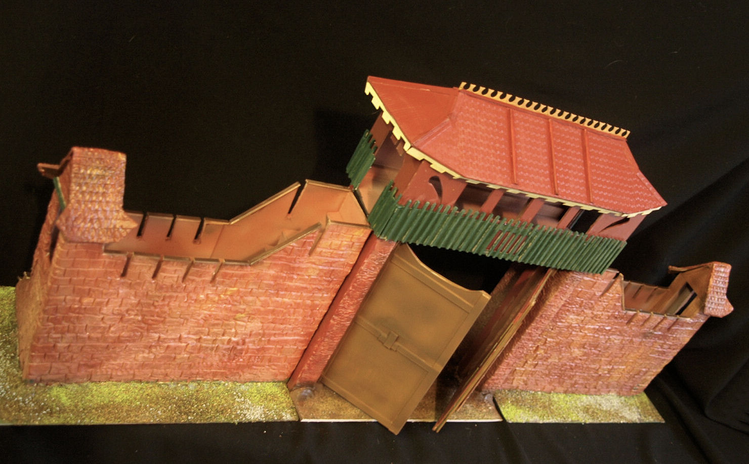 jans model buildings: 54mm Chinese Gate Boxer Rebellion