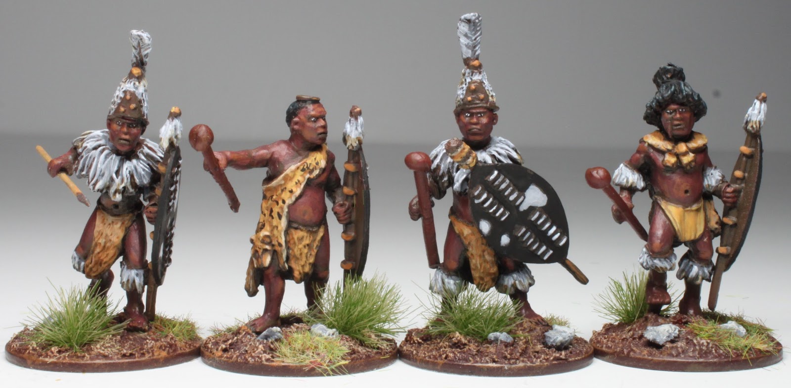 28mm Victorian Warfare: The Matabele!