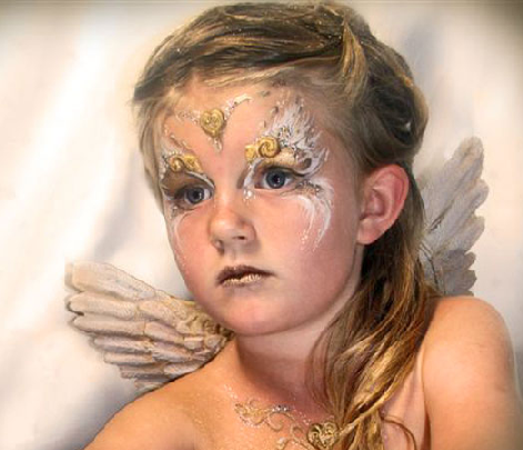 Nelly Doank: simple face paintings