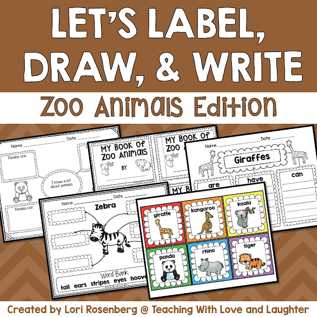 Teaching With Love and Laughter: Let's Label, Draw, and Write the Whole ...