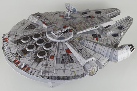 Star Wars: Millennium Falcon Paper Model | Paperized Crafts