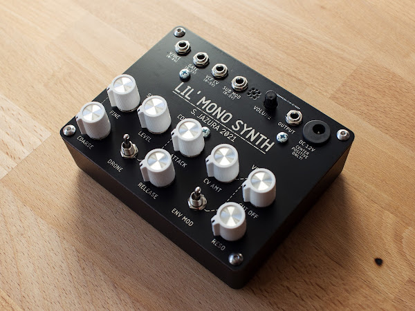 MATRIXSYNTH: [diy] LIL' MONO SYNTH meets a (weird) sequencer...