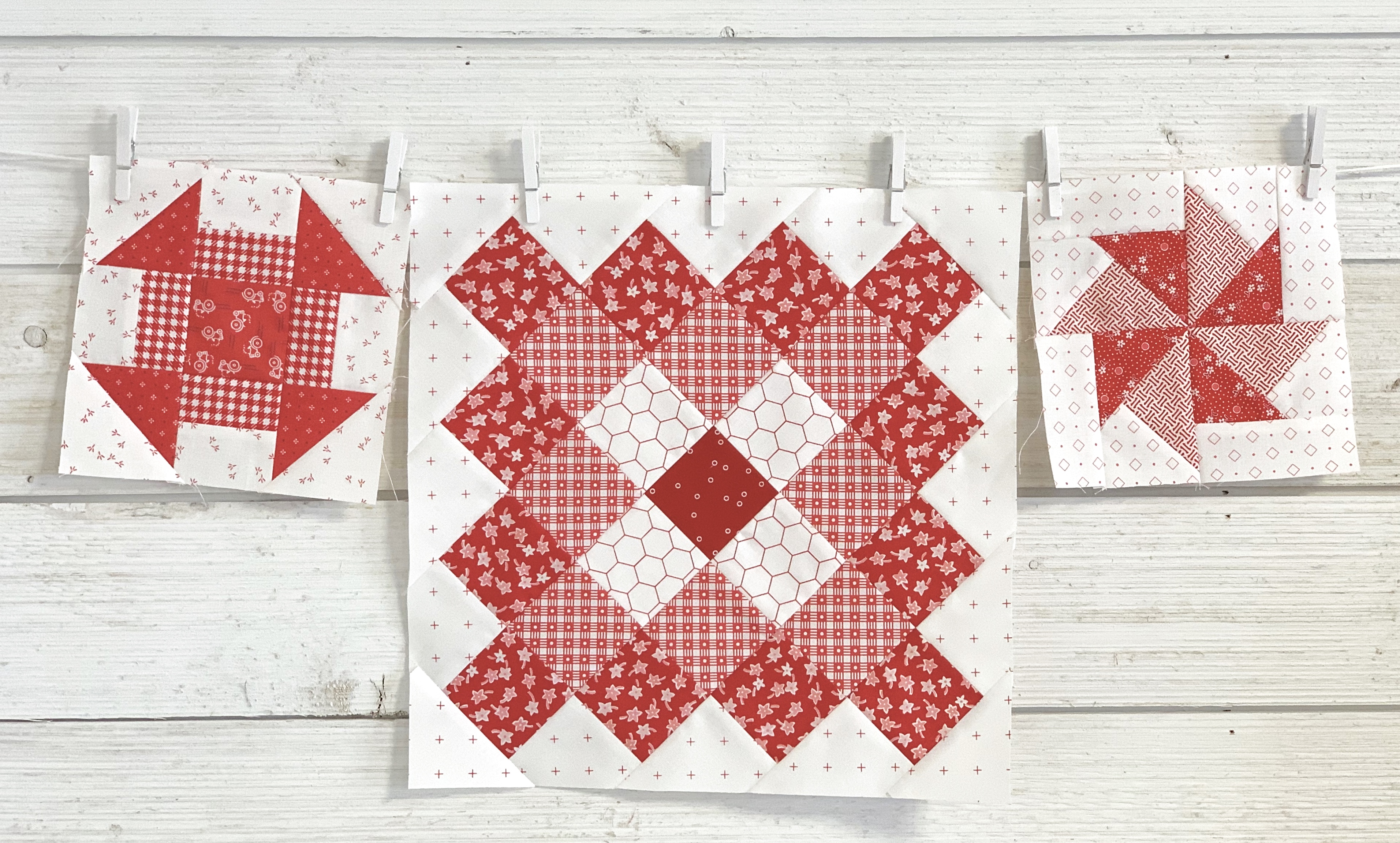 Bee In My Bonnet: Red Sampler Quilt Along - The Big Finish!!