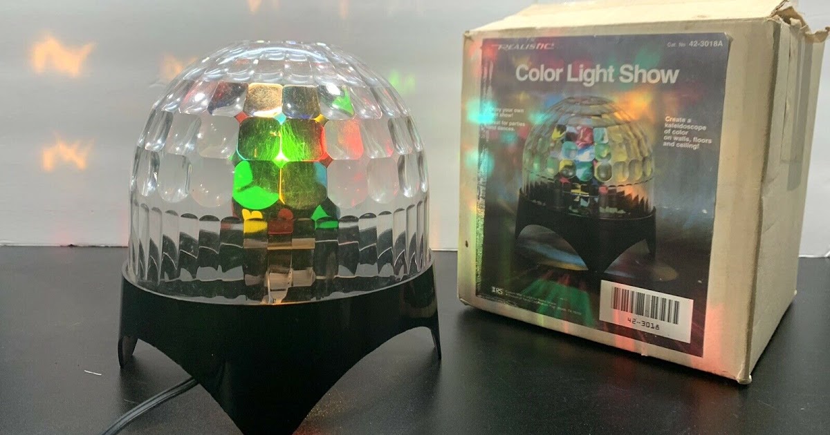 Pop Artifacts: 1970s "color light show" from Radio Shack