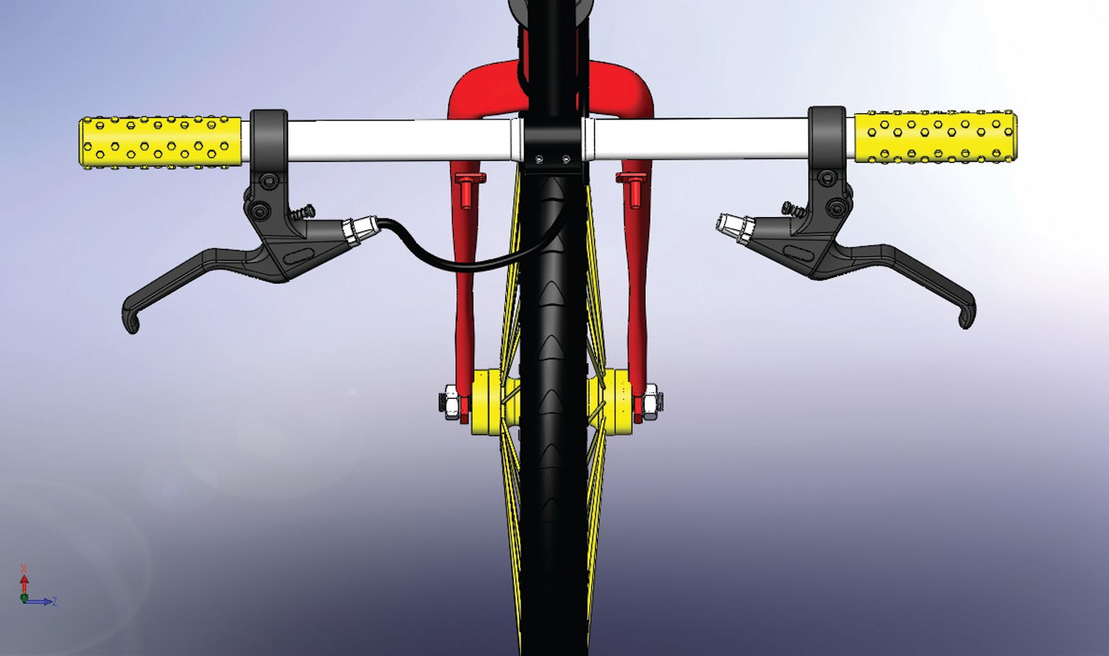 SOLIDWORKS, AUTODESK INVENTOR FROM MONGOLIA: SolidWorks 2011 Bicycle