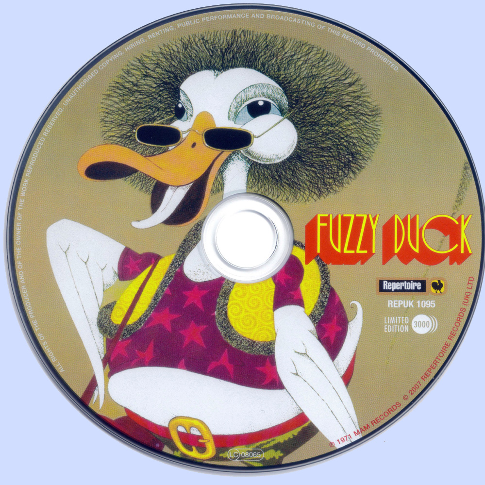 Where The Buffalo Roam: Fuzzy Duck - selftitled (1971) UK