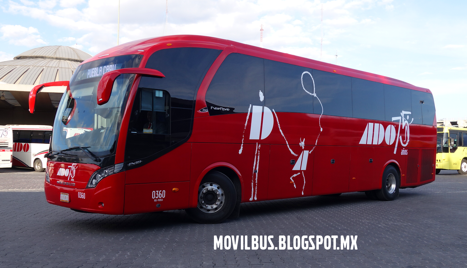 SCANIA NEOBUS NEW ROAD N10 380 AUTOBUSES DE ORIENTE 75 AÑOS.