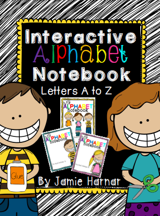 Interactive Alphabet Journal | The Itty Bitty Teacher