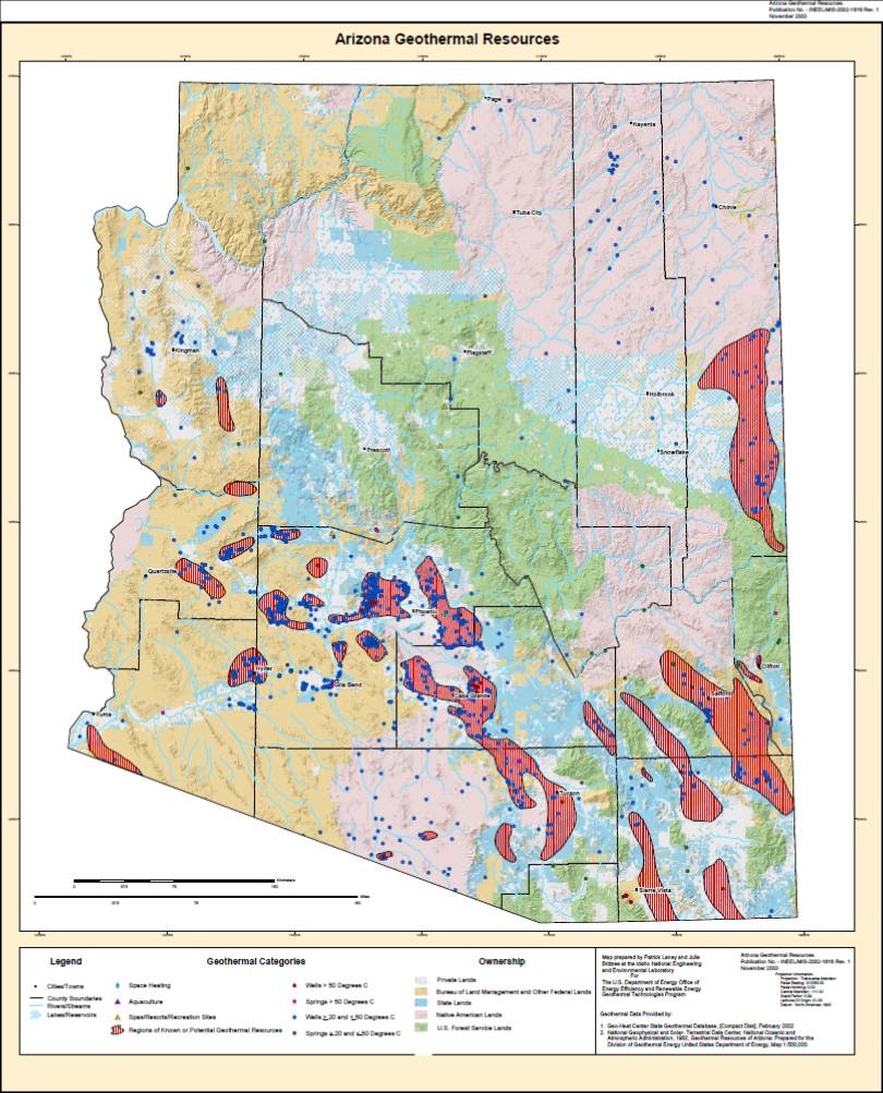 Arizona Geology: Arizona geothermal industry still in its infancy