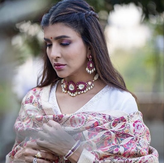 Lakshmi Manchu Polki Ruby Choker - Jewellery Designs Lakshmi Manchu Polki Ruby Choker - Jewellery Designs