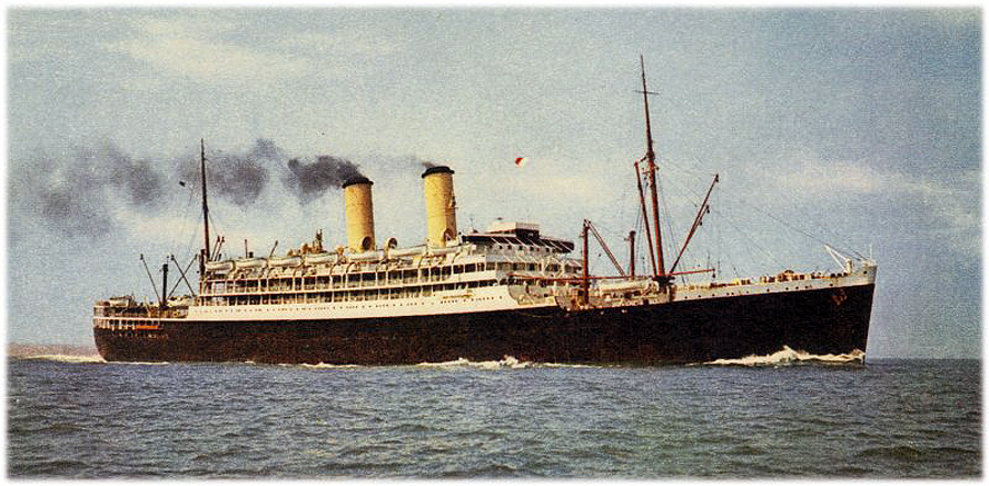 transpress nz: the steam ship 'Orontes'