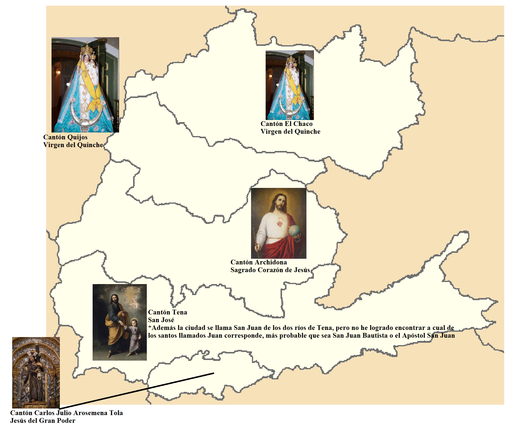 Cantones ecuatorianos: Napo