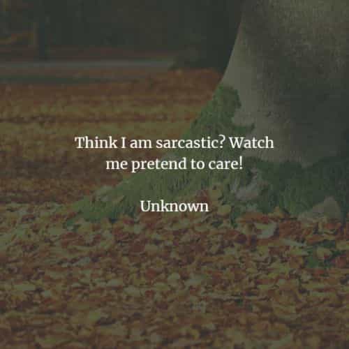60 Sarcastic quotes and funny sarcasm sayings