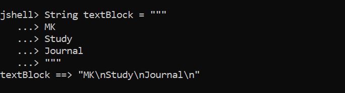 MK Study Journal: Java 12 & 13 Features