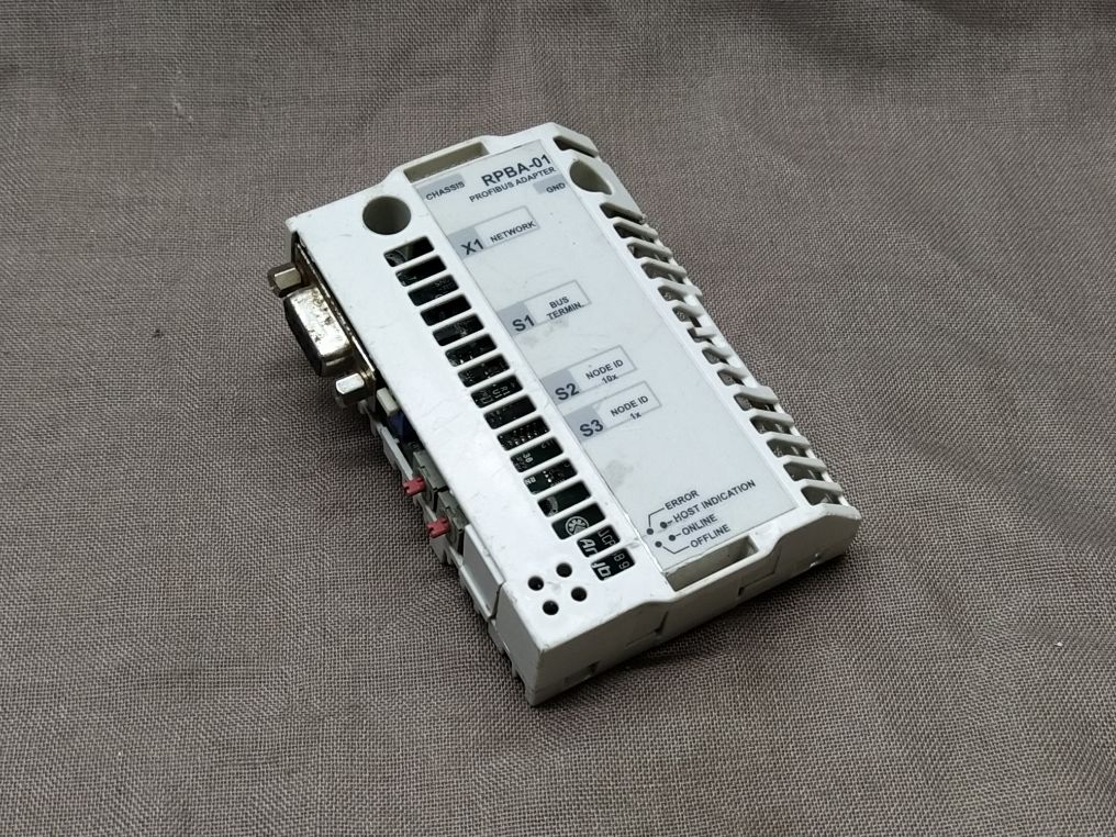 ABB RPBA-01 PROFIBUS ADAPTER REVISION N APPL 3.07